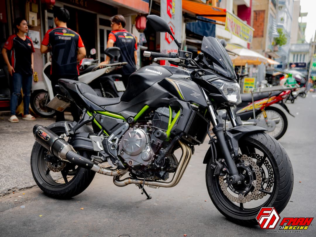 Cổ pô full xoắn NINJA650/Z650 INOX 3.4 THAILAND
