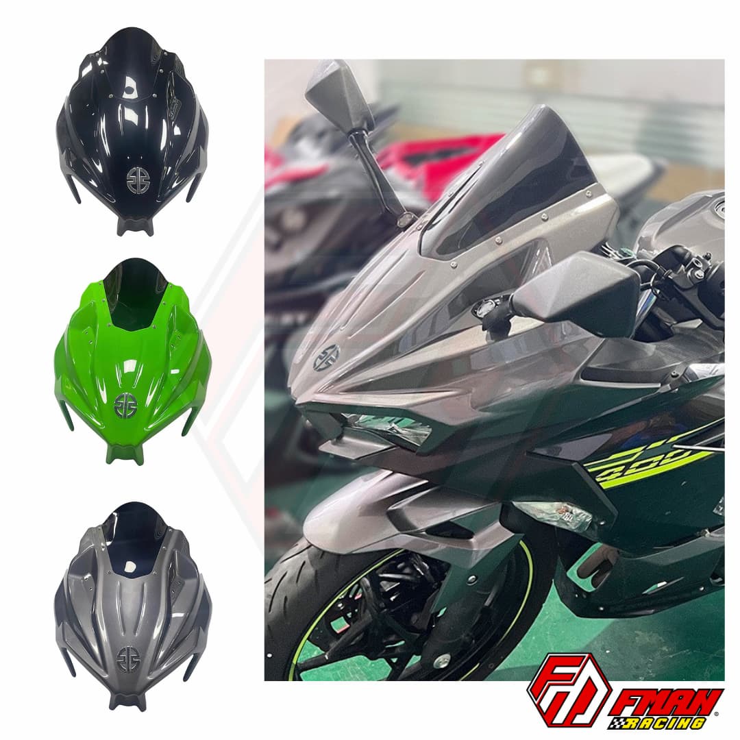 ỐP ĐẦU H2 CHO NINJA 400