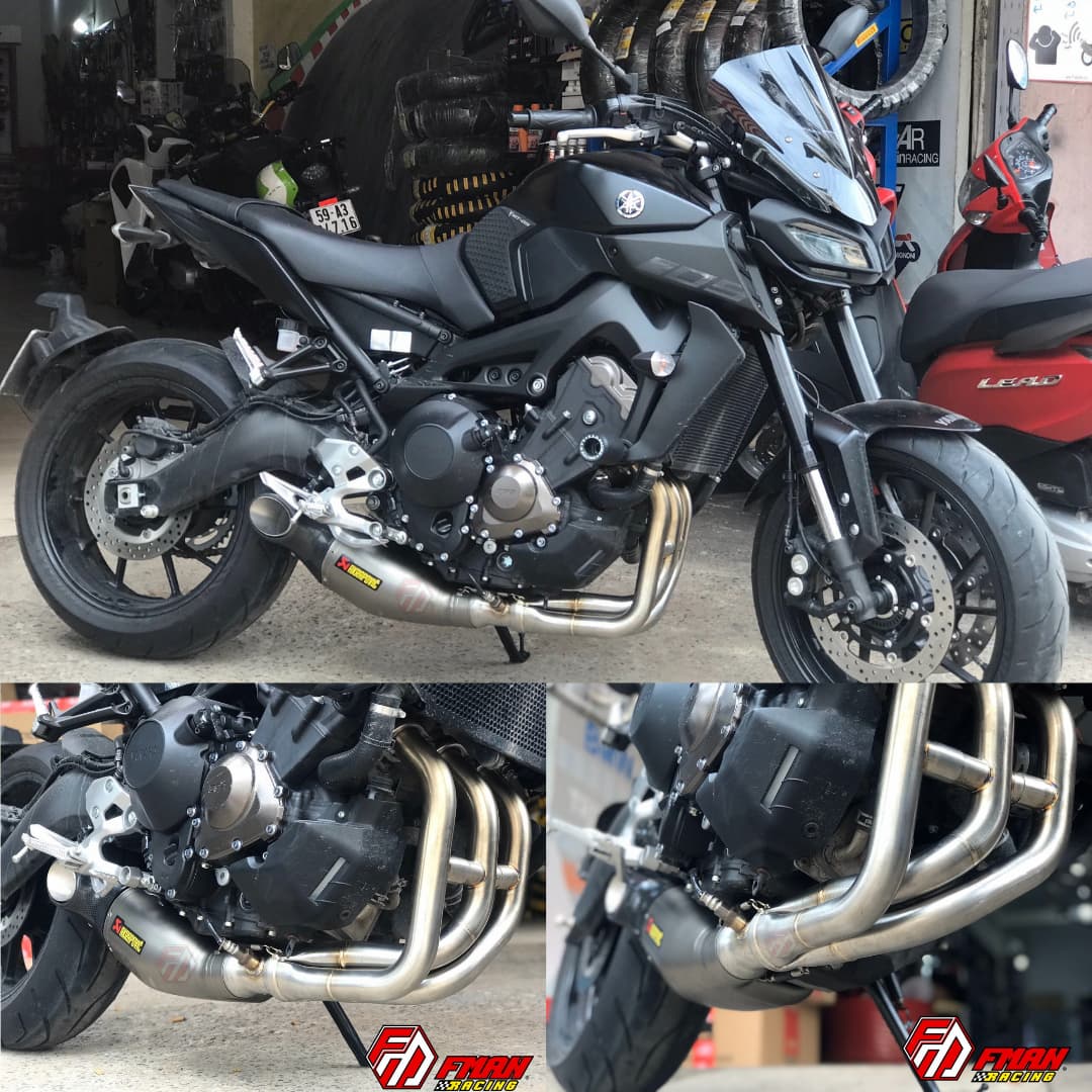 Pô AKRAPOVIC full system MT09 titanium chính hãng