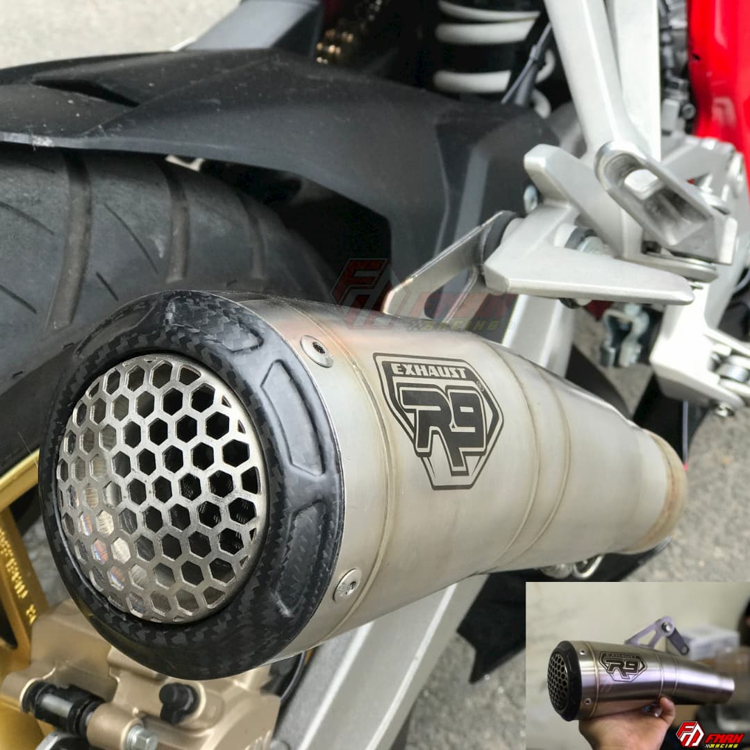 PÔ R9 EXHAUST CHÍNH HÃNG